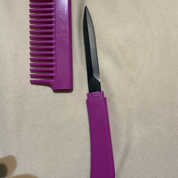 Other | Purple Comb Knife | Poshmark